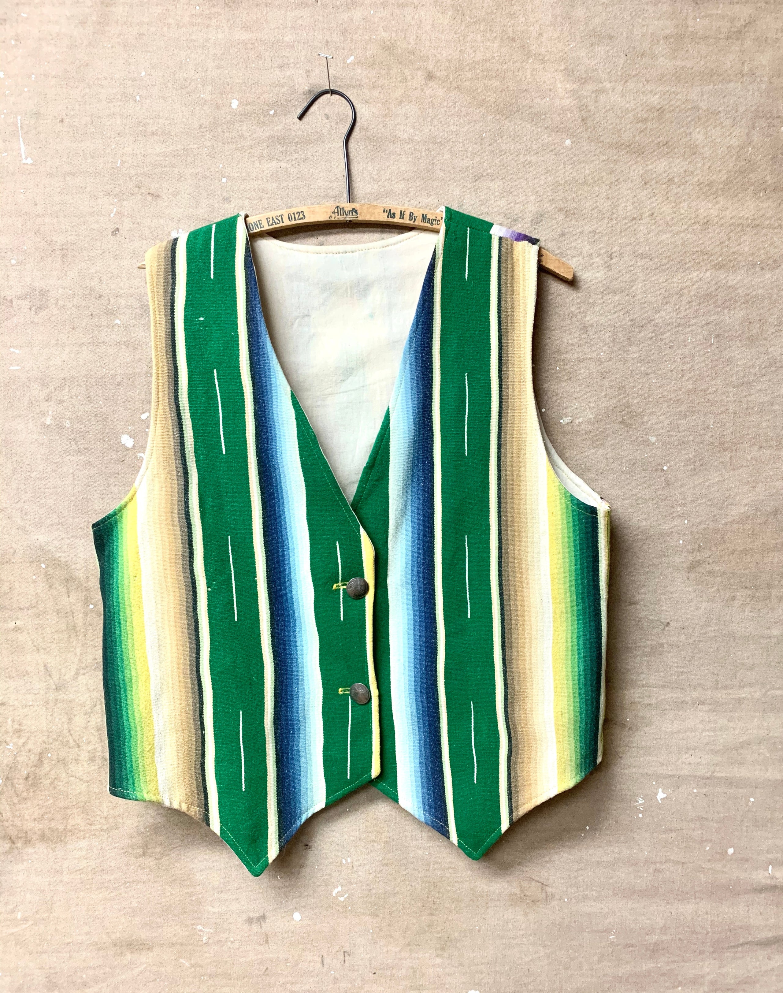 Mexican Saltillo Vest | Santa Fe Vintage