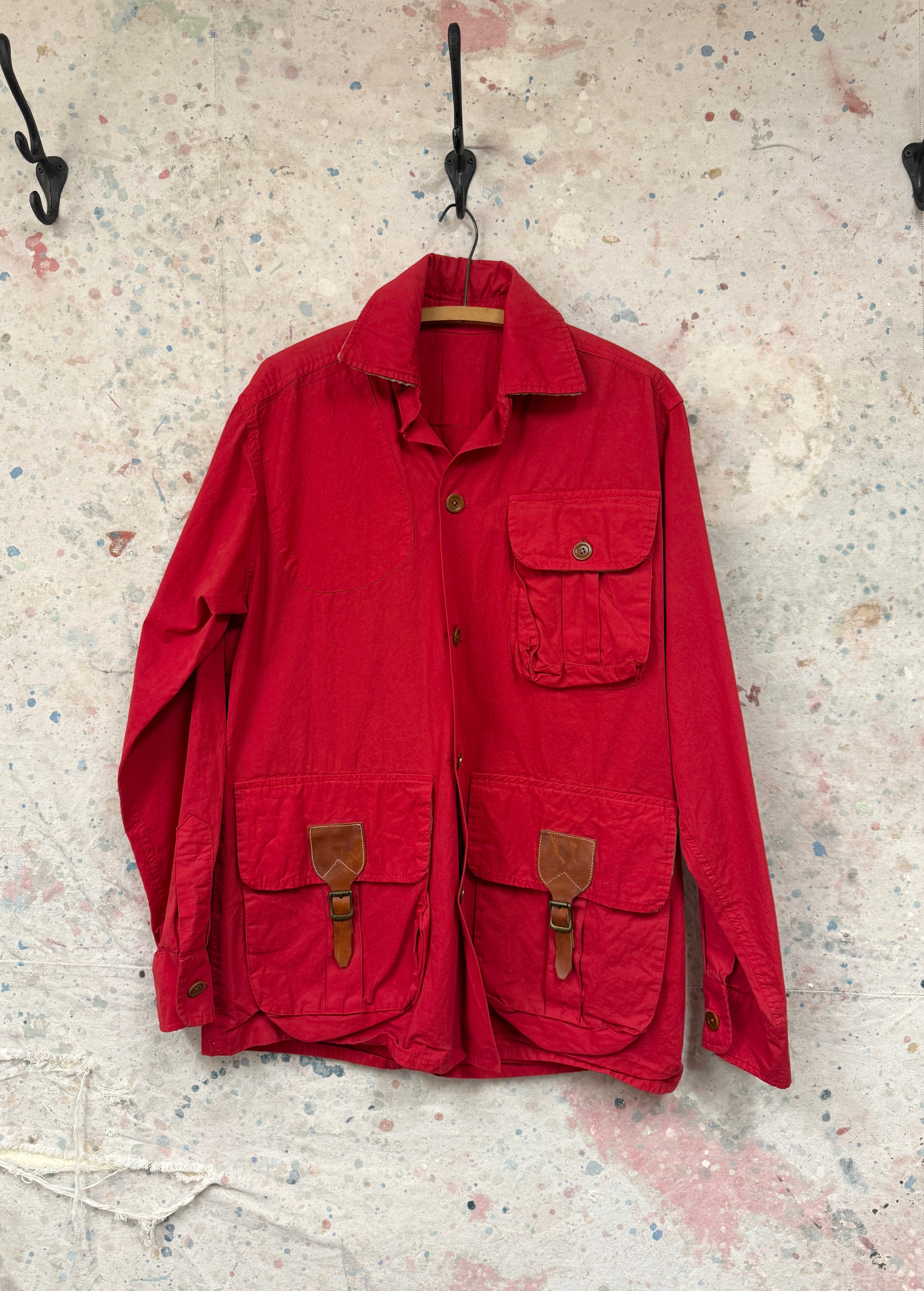 1960s Red Hunting Field Coat Santa Fe Vintage 1960s Red Hunting Field Coat Santa Fe Vintage